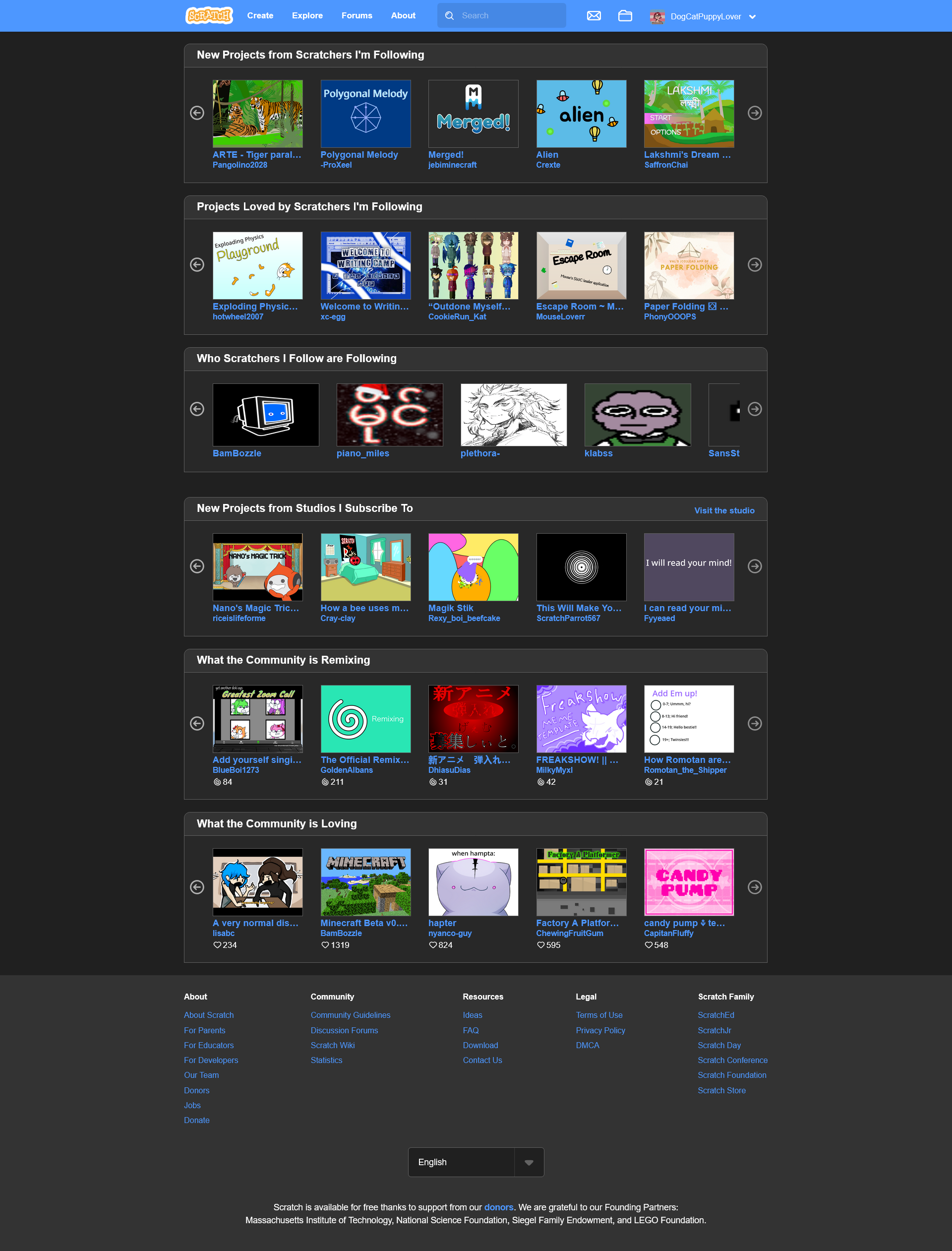 Improved and customizable front page · Issue #6082 · ScratchAddons/ScratchAddons · GitHub