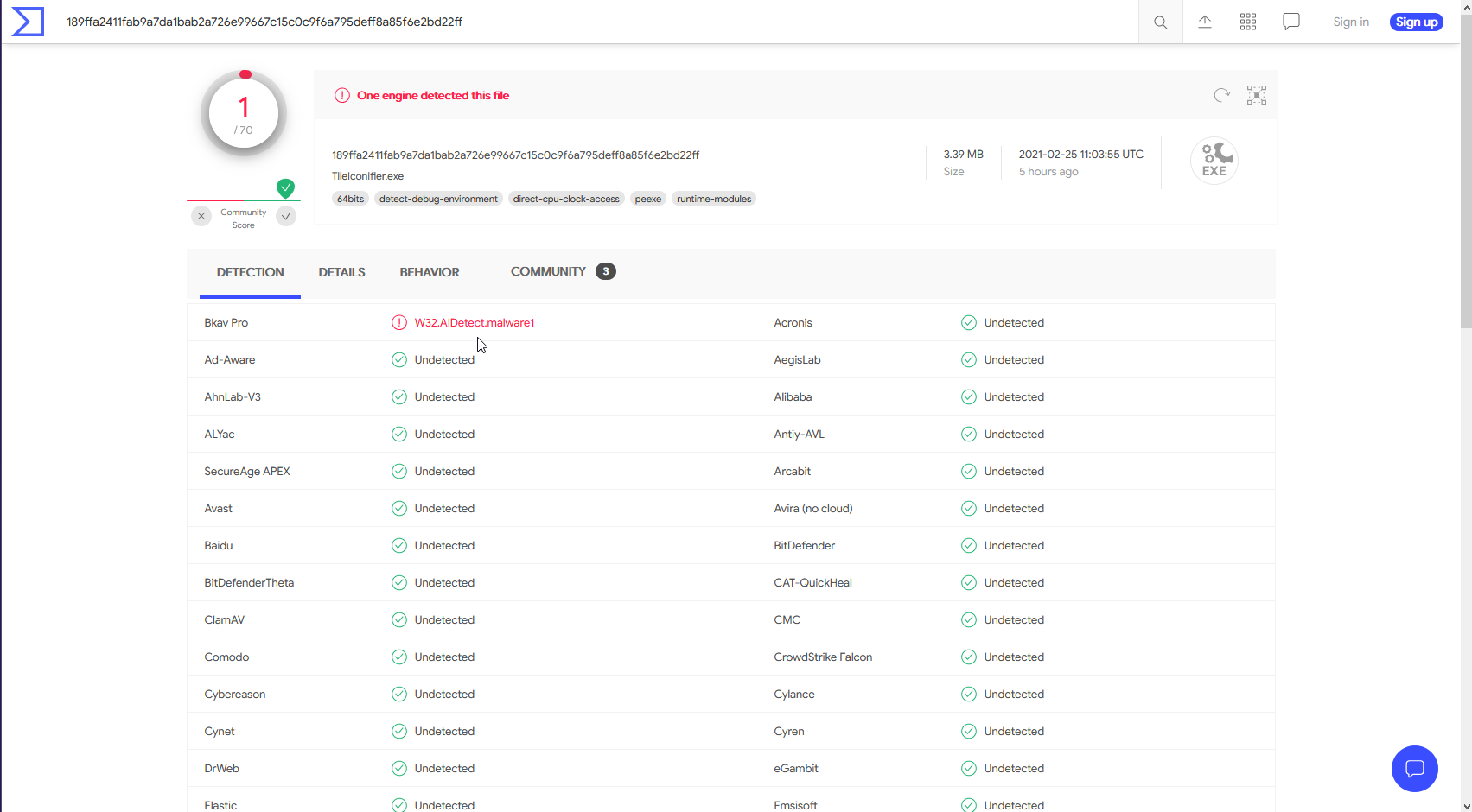 Help to understand, virustotal · Issue #284 · Jonno12345/TileIconifier ...