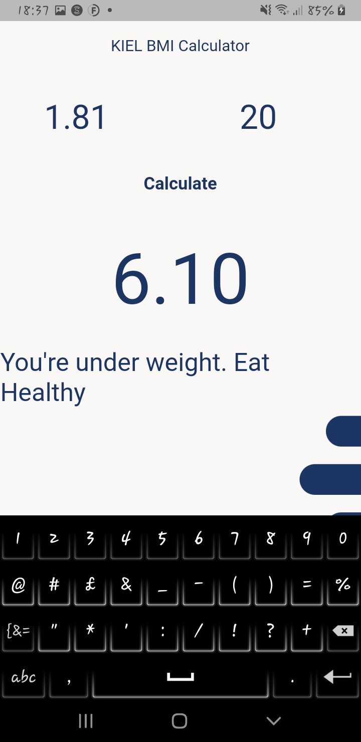 GitHub - KielCezar/Flutter_BMICalculator: Simple Flutter project to calculate Body Mass Index ...