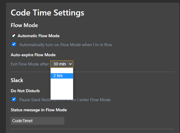 Selectboxes Look Broken In The Windows 10 Dark Theme · Issue 326 · Swdotcom Swdc Vscode · Github