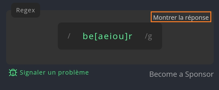 J'ai remplis les conditions demandées mais vous n'avez pas accepté ma réponse. C'est un bug ou ...