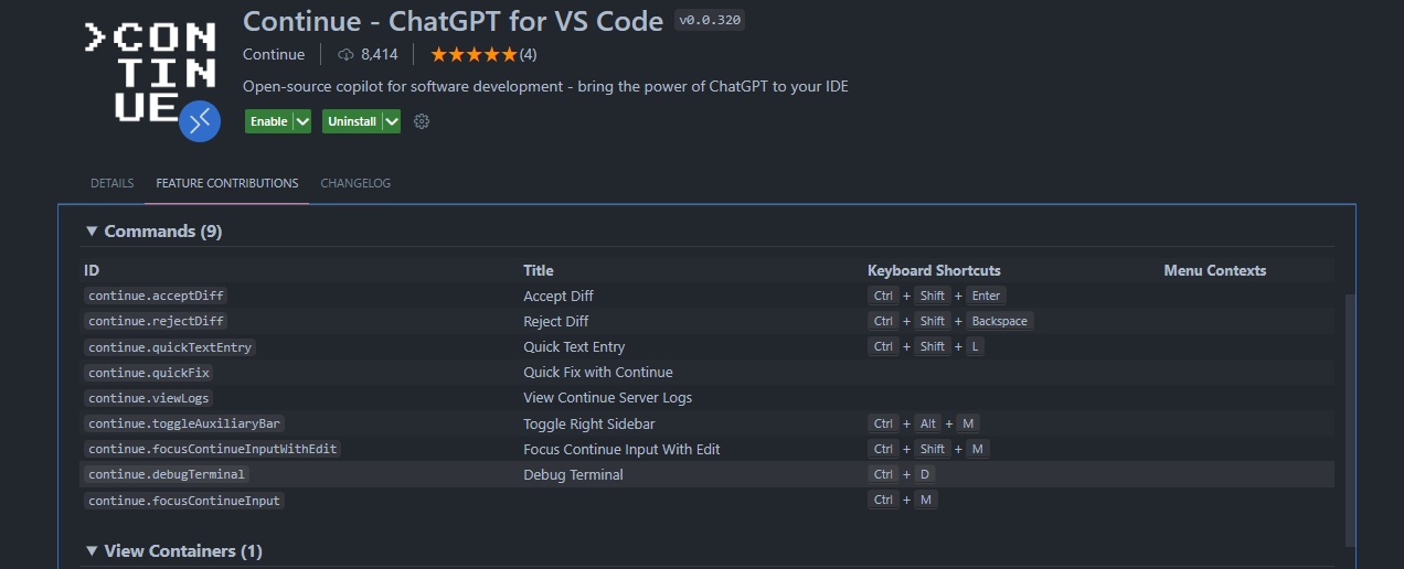`ctrl+d` shortcut being blocked by continue · Issue #393 · continuedev/continue · GitHub