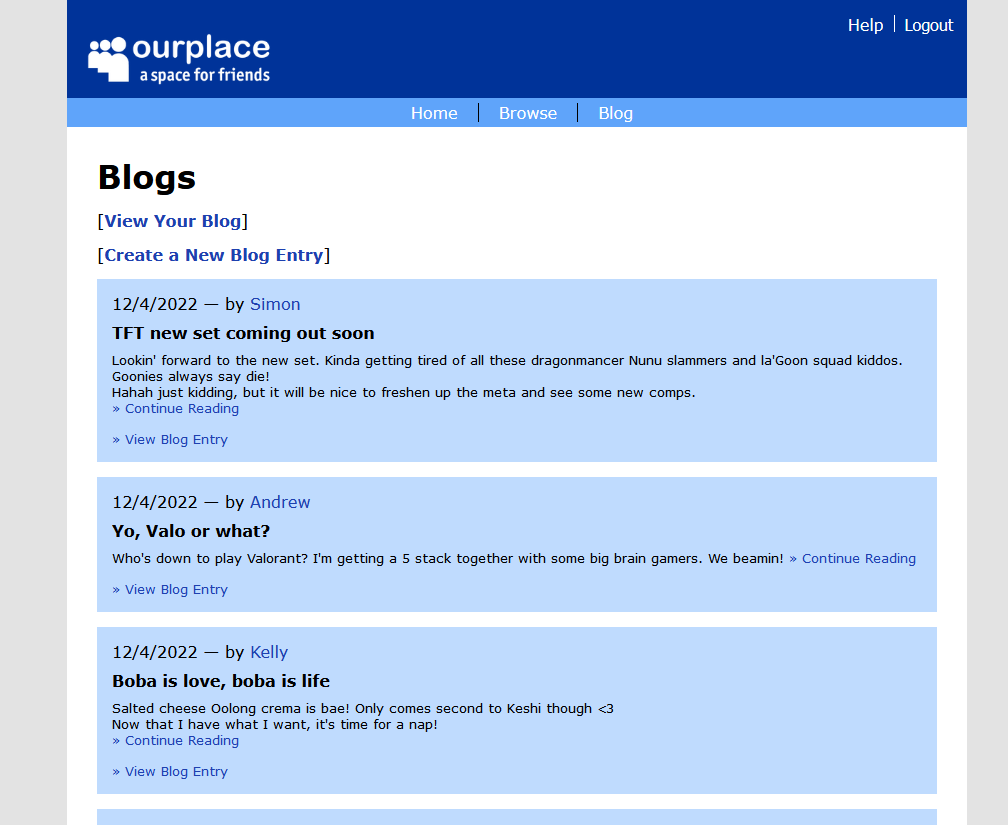 GitHub - Schaeffy/OurPlace