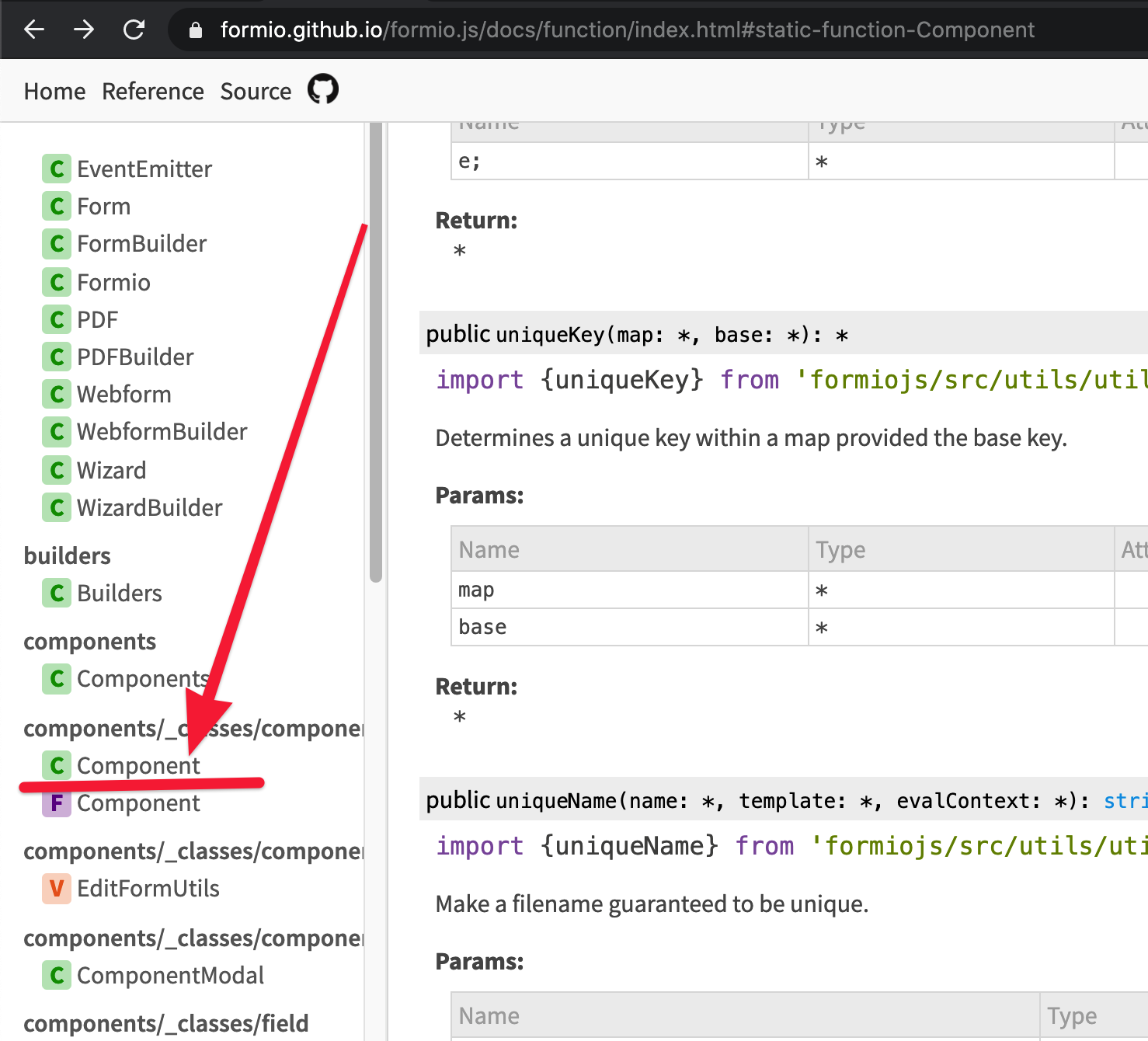 Broken docs page for Component class · Issue #2739 · formio/formio.js · GitHub