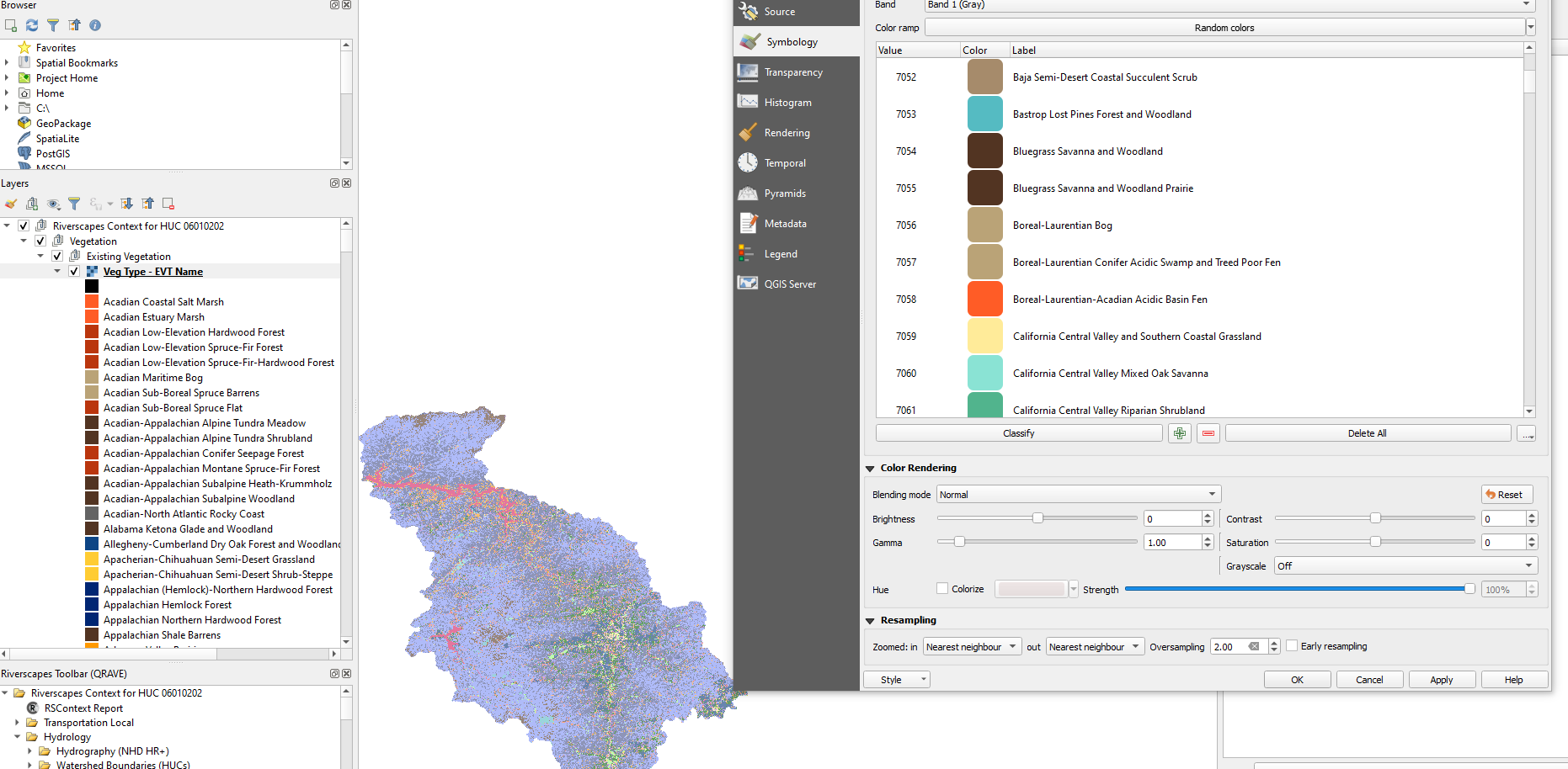 Veg Rasters: Potential Bug in QGIS data import · Issue #164 · Riverscapes/RiverscapesXML · GitHub