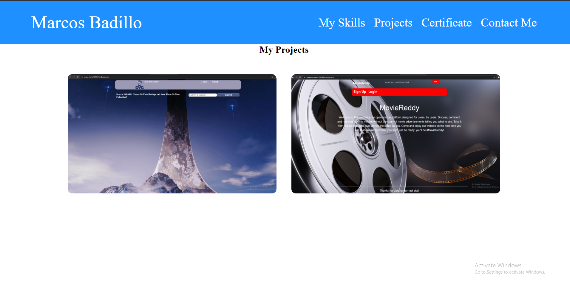 GitHub - MBadi089/REACT-My-Porfolio