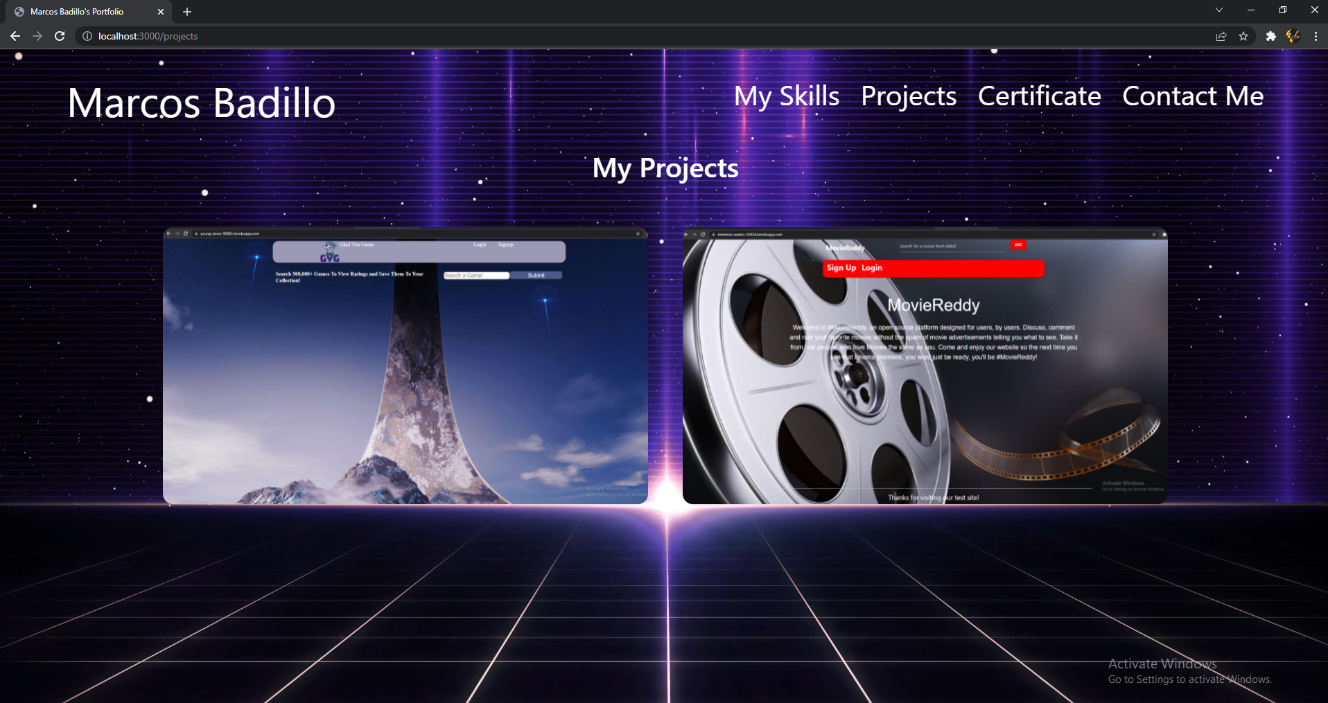 GitHub - MBadi089/REACT-My-Porfolio