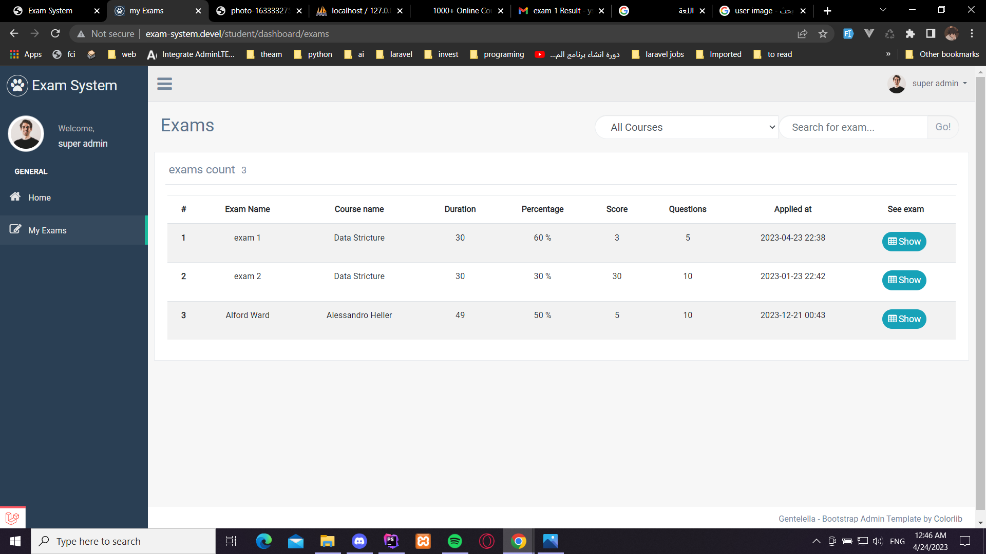 GitHub - 1ATARI/exam-system · GitHub