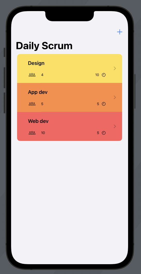 GitHub - KyPc0p/ScrumdingerApp: Приложение для проведения scrums(обсуждения тем с определенным ...