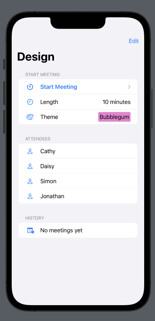 GitHub - KyPc0p/ScrumdingerApp: Приложение для проведения scrums(обсуждения тем с определенным ...