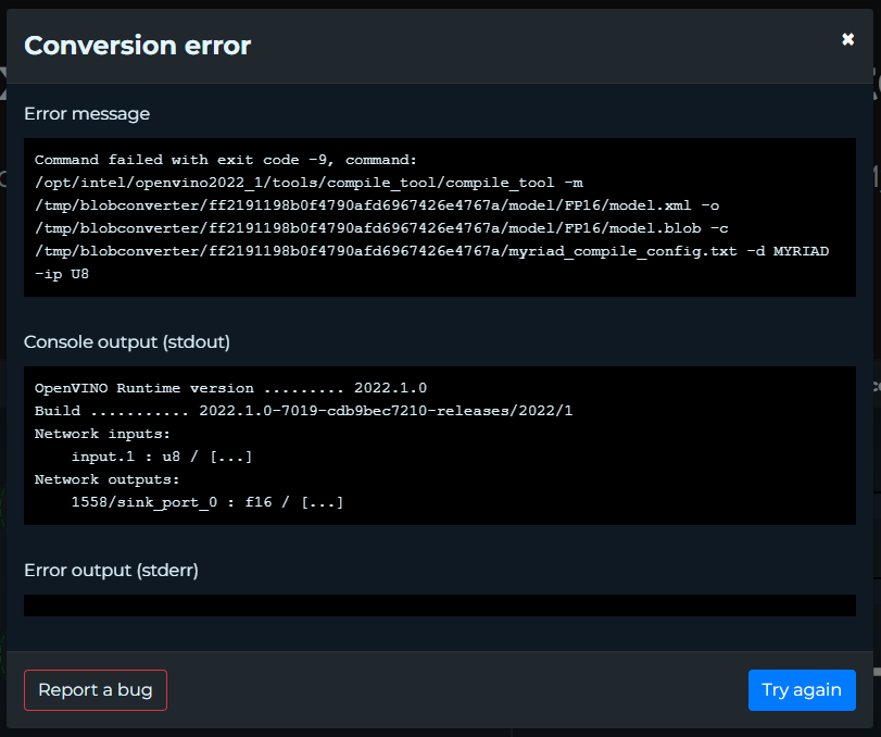 [Bug] Can't convert segformer ONNX Model to Blob Files · Issue #14453 · openvinotoolkit/openvino ...