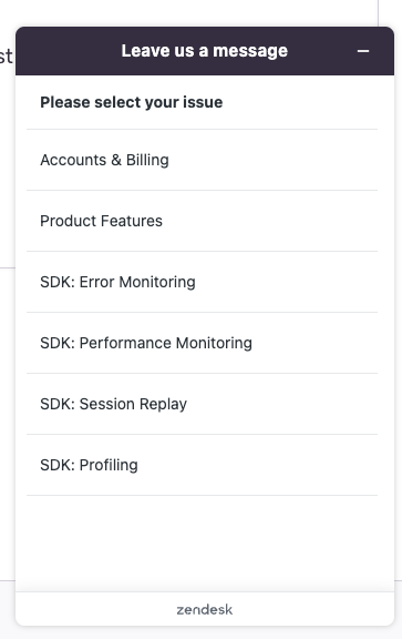 Change Feedback button to open Zendesk widget instead of using internal feedback · Issue #44318 ...