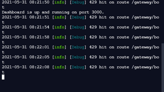 Sharding => 429 hit on route /gateway/bot · Issue #3042 · discord/discord-api-docs · GitHub