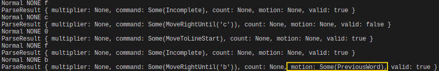 f/F/t/T motions don't work for characters such as b or 0 · Issue #473 · nushell/reedline · GitHub