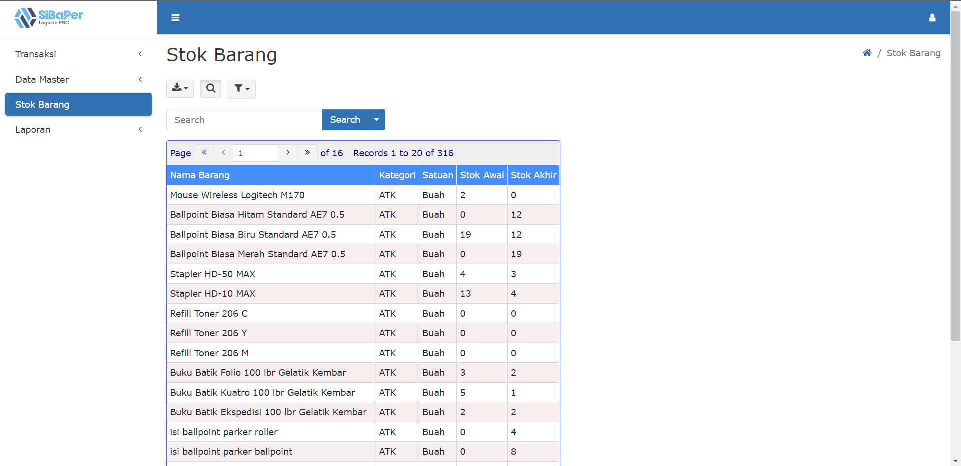 GitHub - abdau88/sibaper: SIBAPER- Sistem Informasi Barang Persediaan Politeknik Negeri Cilacap