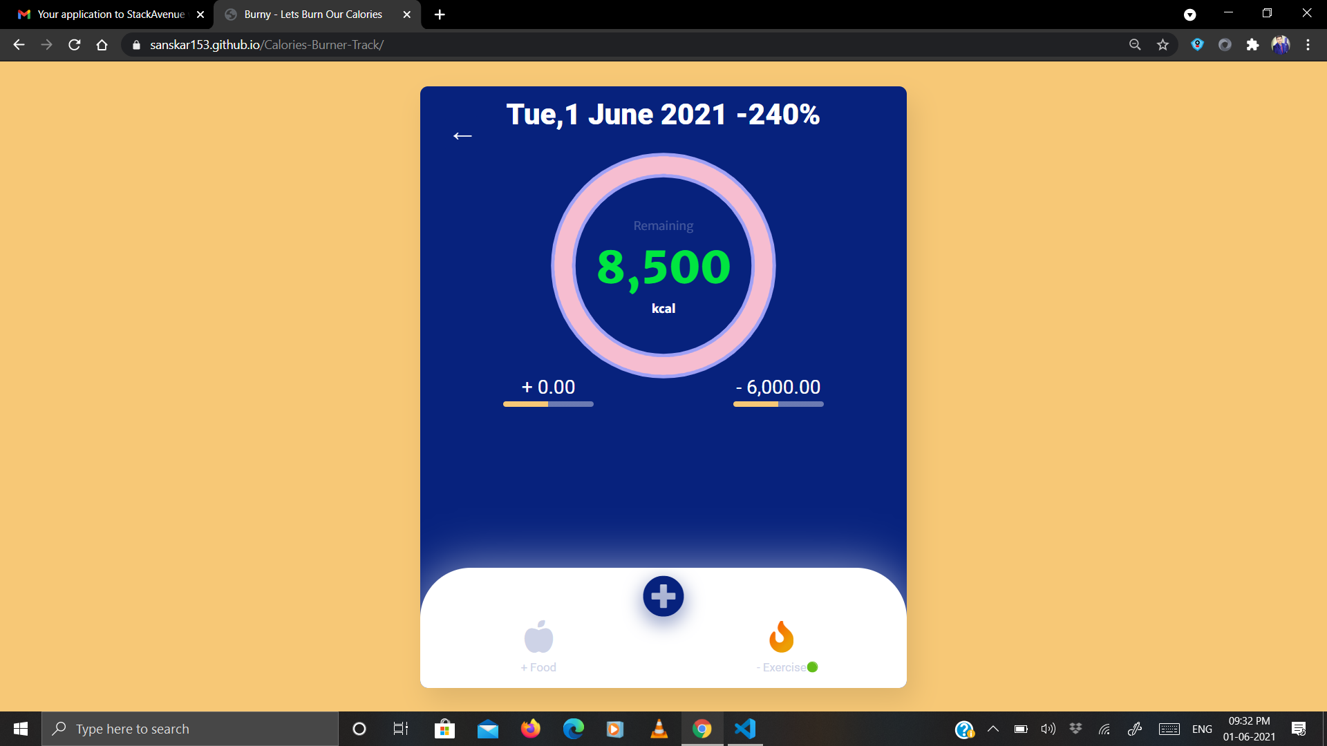 GitHub - aweyasa/Calorie_Tracker_Webapp