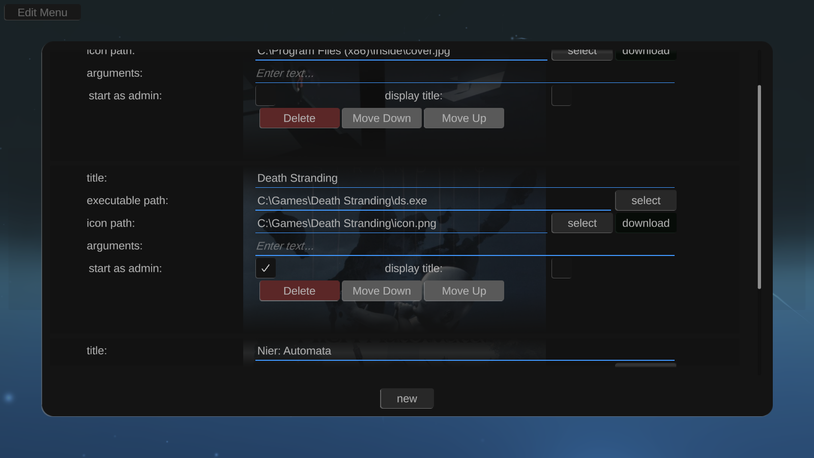 GitHub - somedeveloper00/LauncherFlex: stunning game launcher for windows