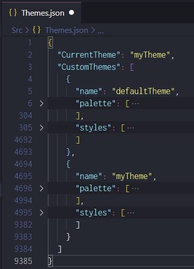 How to handle multiple Themes in the Themes.json file · Issue #160 ...