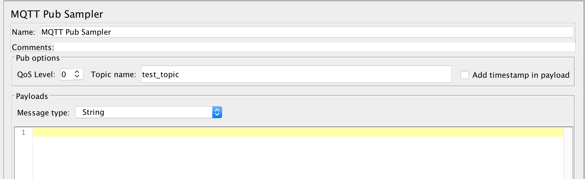 Retained Messages Field Is Missed On Mqtt Pub Sampler · Issue 47 · Emqxmqtt Jmeter · Github