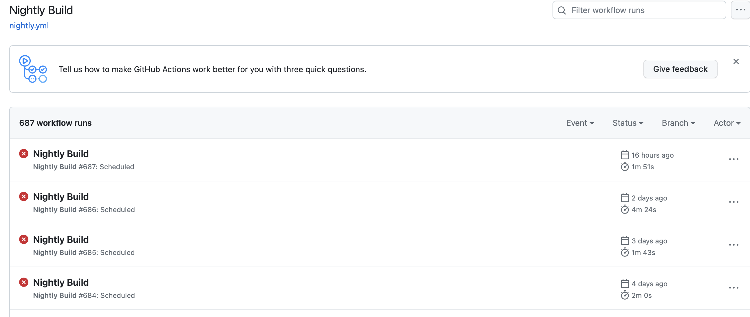 Nightly Build Action ist defekt · Issue #8382 · evcc-io/evcc · GitHub