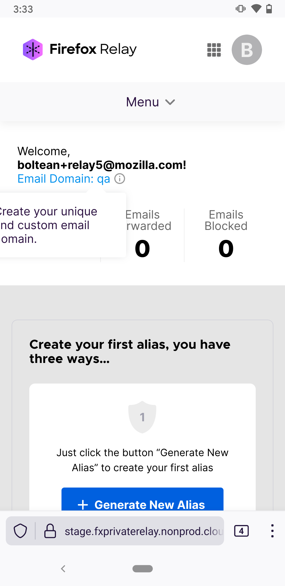 Tooltip not fully visible on mobile when a short domain is added as email domain · Issue #1020 ...