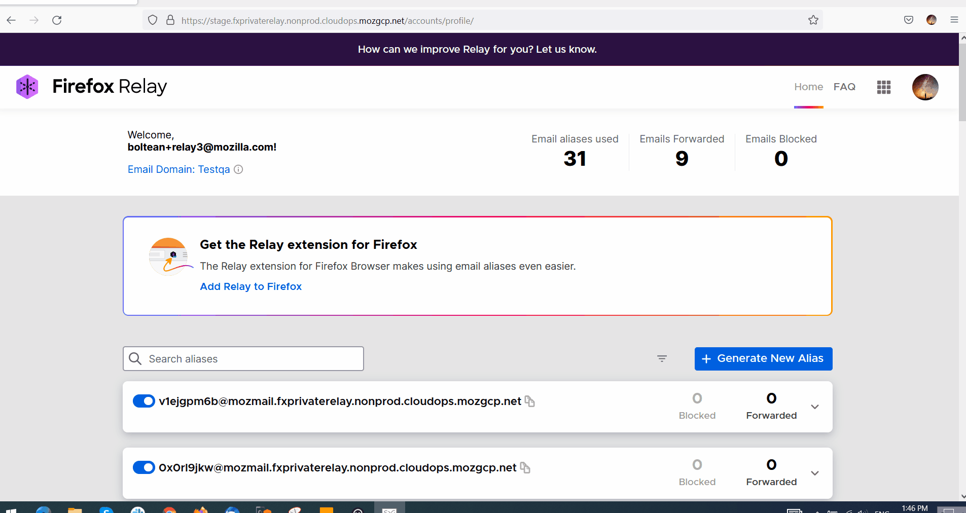 Copied Tooltip For An Alias Is Displayed Again When Closingdeleting The Search Filter · Issue 