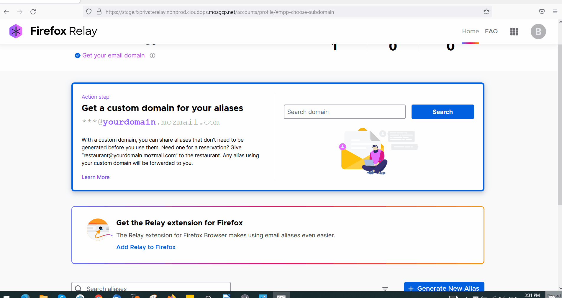 "is available" text is not correctly displayed in the subdomain confirmation dialog · Issue ...