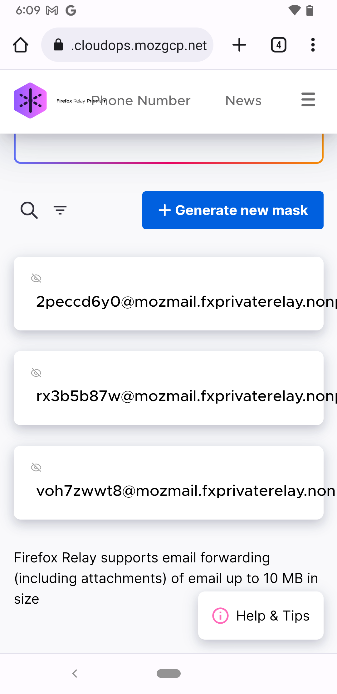 [Mobile] The trackers removal icon is displayed above the email mask when Data collection is OFF ...