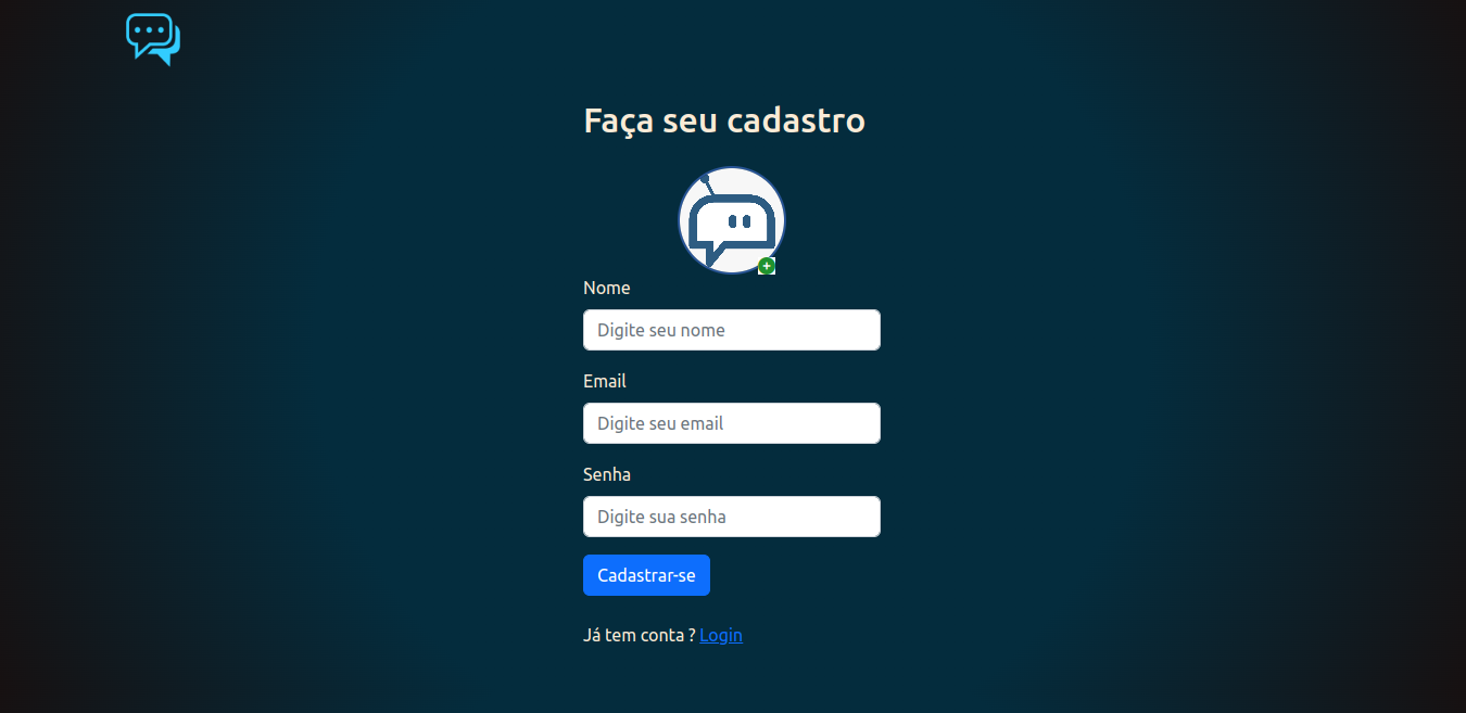 GitHub - JuniorPaula/react-chat-app: [Frontend] Realttime chat app