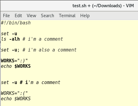 sh.vim: Syntax highlighting thinks quote does not close · Issue #1008 · vim/vim · GitHub