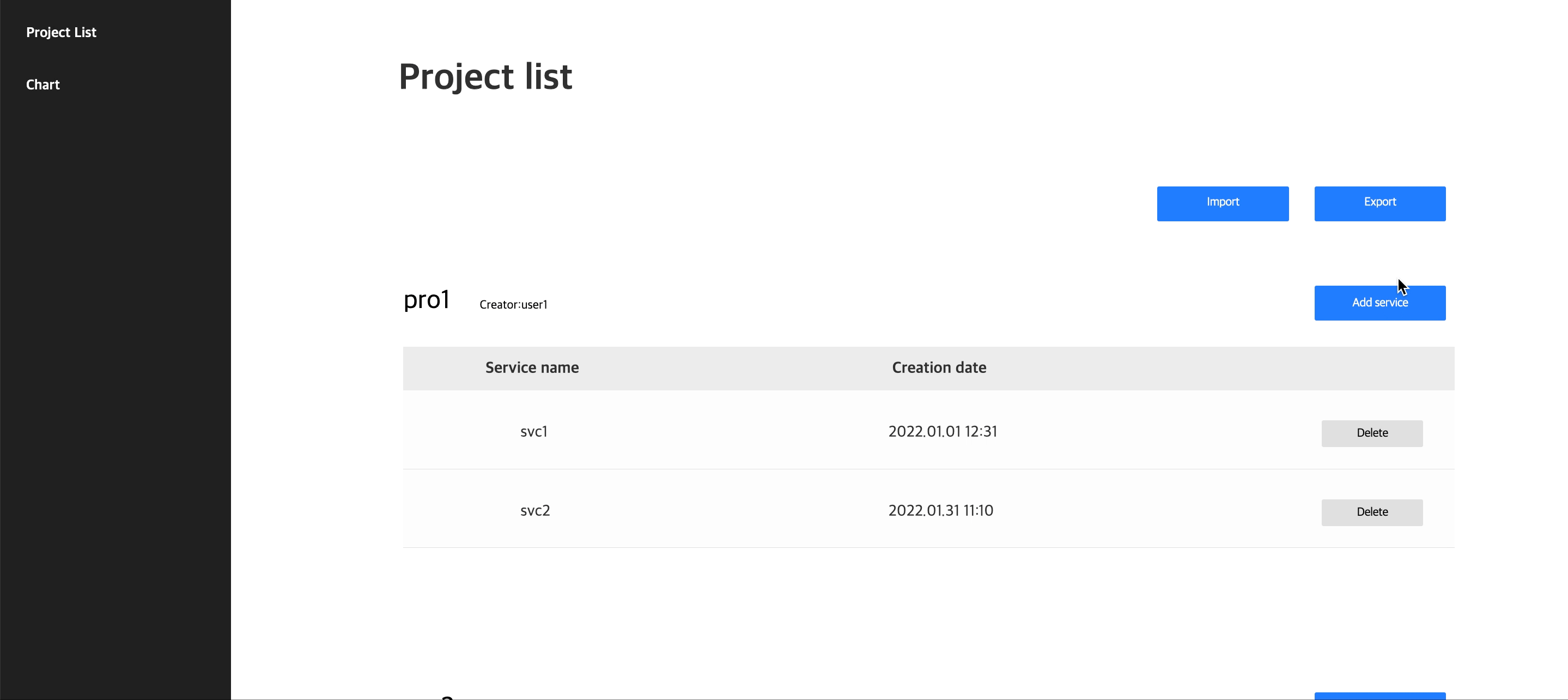 GitHub - suminllll/chart-page