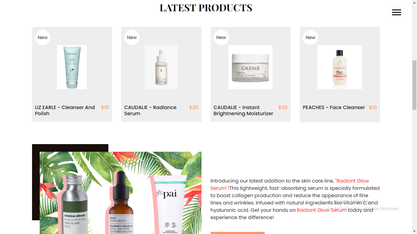 GitHub - AllaHind/SkinCareEcommerce: Ecommerce website for SkinCare product developped with ASP ...