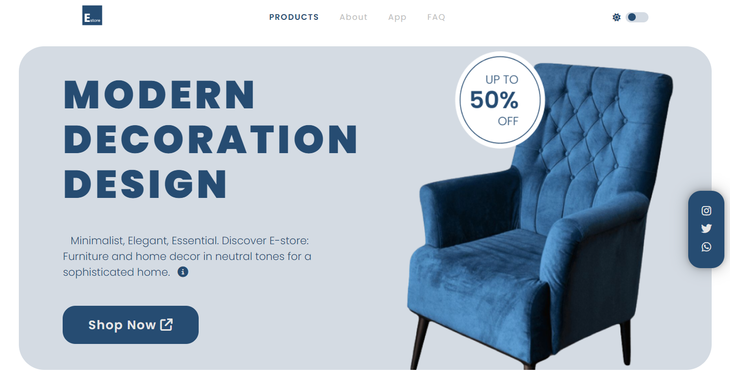 GitHub - darneees/E-store