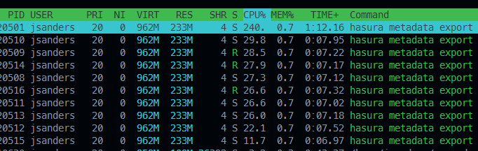 cli: Migrate status command got very slow after update to 2.5.0 · Issue ...