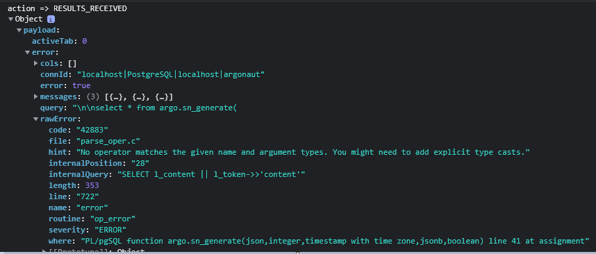 Full Error Message Display From Database Server · Issue 846 · Mtxrvscode Sqltools · Github