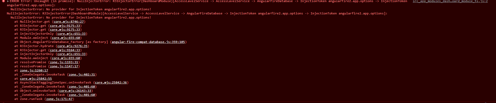 problem with get data from realtime database with angular@16 and angular/fire@7.6.1 · Issue ...