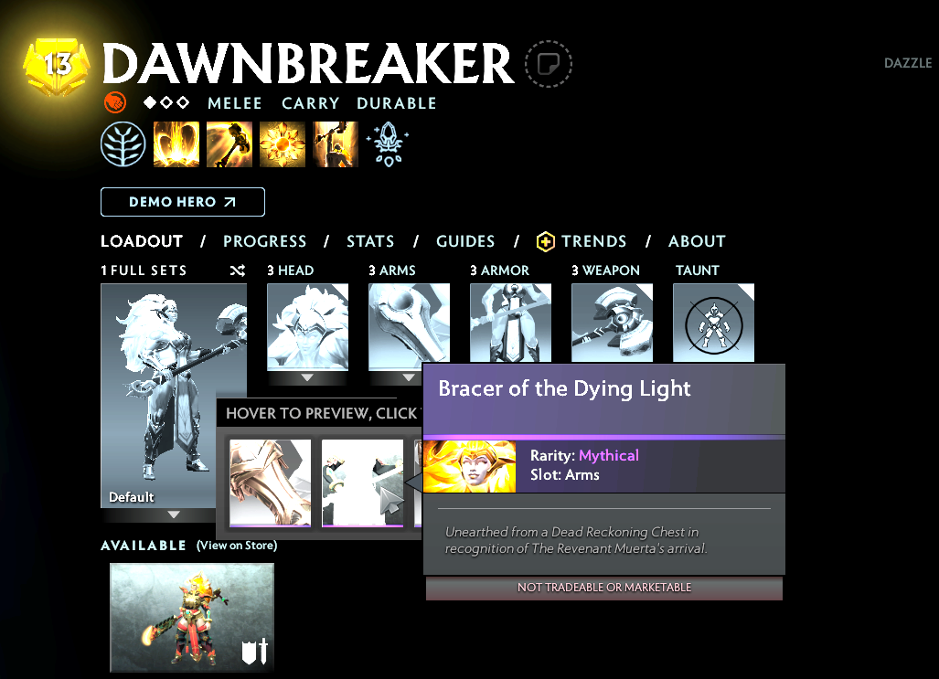 Dawn Breakers - "Dying Light" and "Starlorn Adjudicator" don't show up under Full Sets · Issue ...