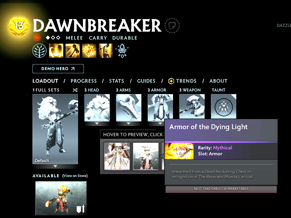 Dawn Breakers - "Dying Light" and "Starlorn Adjudicator" don't show up under Full Sets · Issue ...
