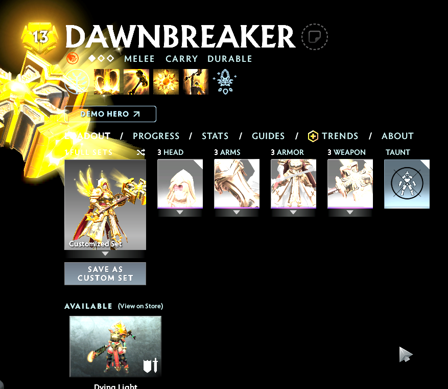 Dawn Breakers - "Dying Light" and "Starlorn Adjudicator" don't show up under Full Sets · Issue ...