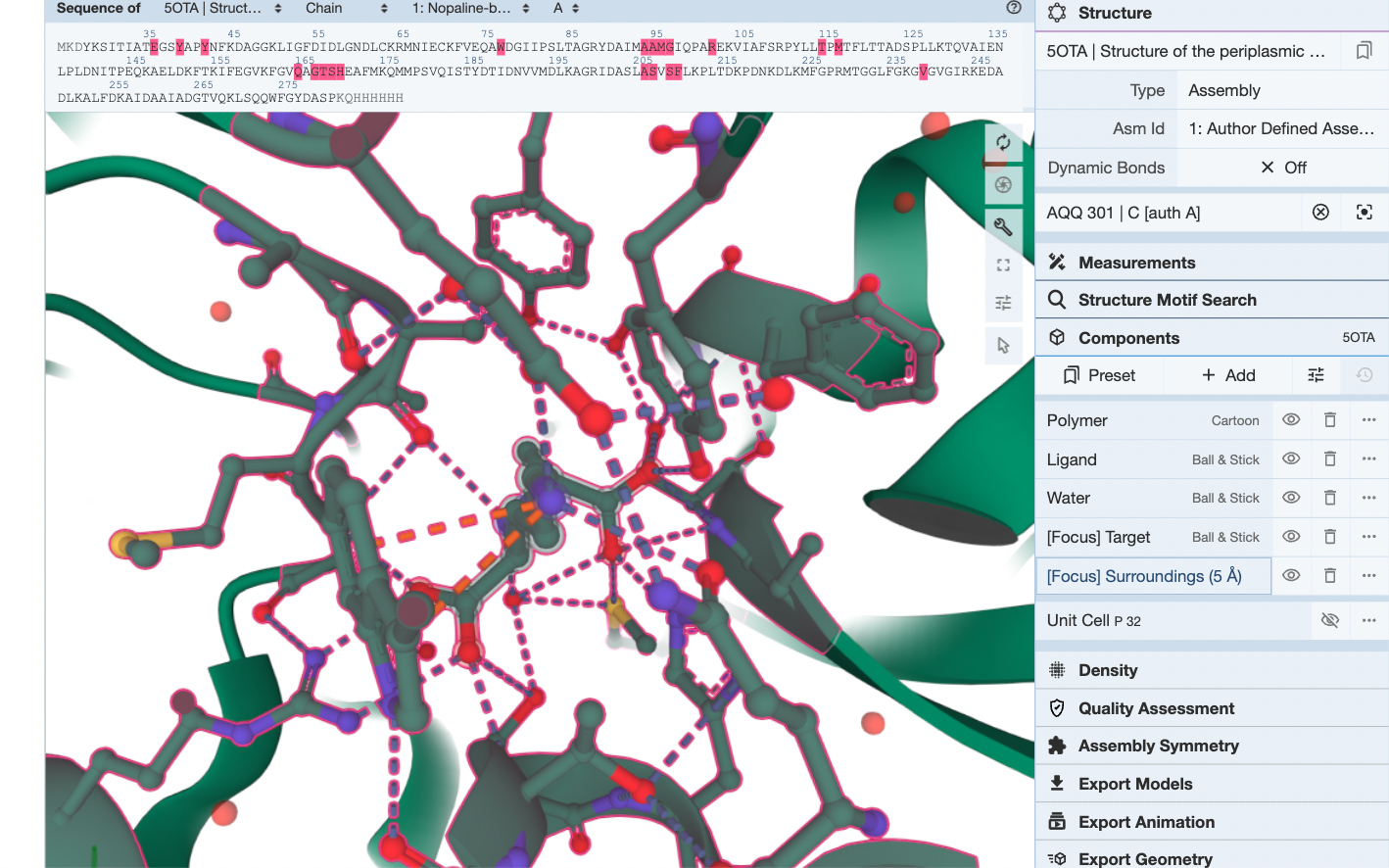 How to show Surroundings after clicking on structure · Issue #578 · molstar/molstar · GitHub