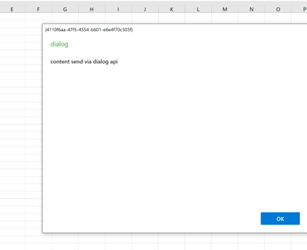 Excel Instead Of Dialog Title A Guid Is Shown · Issue 1674 · Officedevoffice Js · Github 