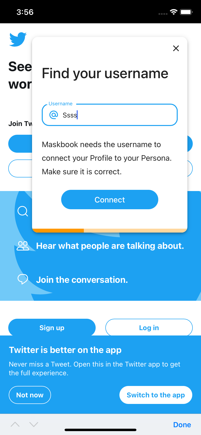 [Bug] The "Find your username" dialog in mobile apps need re-designed · Issue #1703 ...