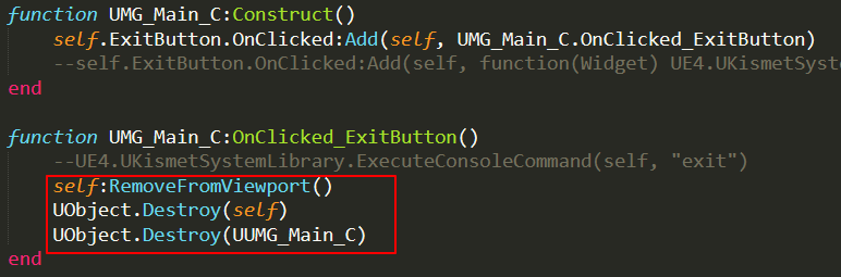 有关于UMG Destroy的疑问继续 · Issue #243 · Tencent/UnLua · GitHub