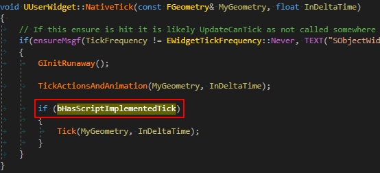 UserWidget中无法执行Tick · Issue #65 · Tencent/UnLua · GitHub