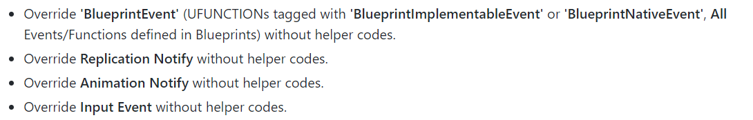 多继承层次里不能覆写接口的方法吗？ · Issue #139 · Tencent/UnLua · GitHub