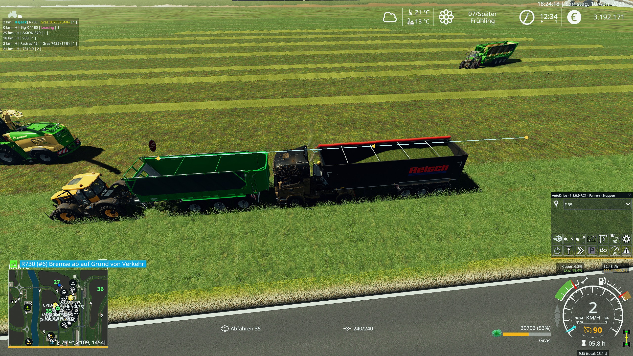 CP Abfahrer Abstand · Issue #7076 · Courseplay/courseplay · GitHub