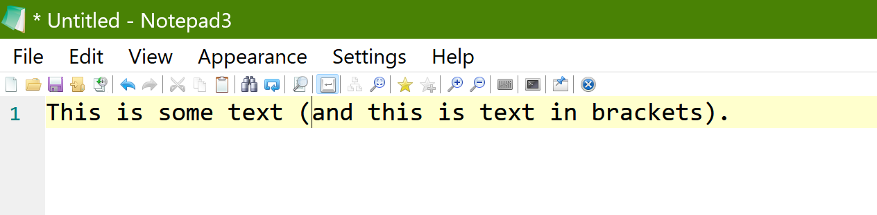 Paired brackets "()" stopped being highlighted when cursor is next to one of them · Issue #4188 ...