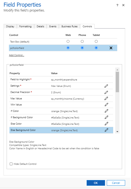 GitHub - CrisAlencar/PCFColorField: A field that allow you change the ...