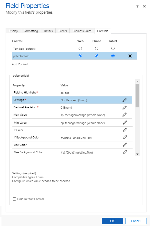 GitHub - CrisAlencar/PCFColorField: A field that allow you change the ...