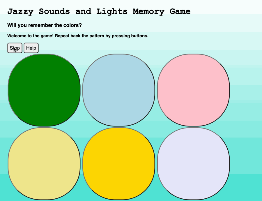 GitHub - IbrahimNabid/Jazzy-Sounds-and-Lights-Memory-Game: Jazzy Sounds ...
